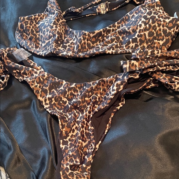 Matte Collection | Swim | Matte Collection Leopard Print Bikini Set ...